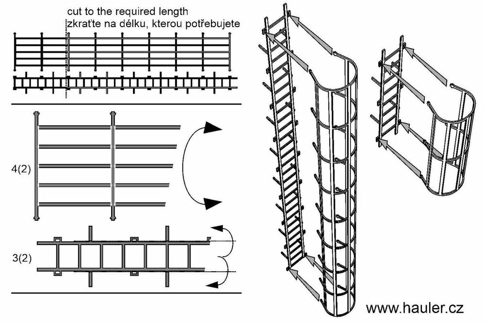 Safety cage ladders – PremiumHobby