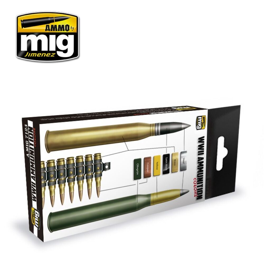 WWII Ammunition Colors – PremiumHobby